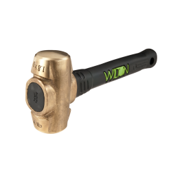 4 lb. BASH Brass Hammer, 12 in Long | Wilton Tools